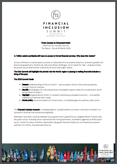 FIS Programme | Financial Inclusion Summit